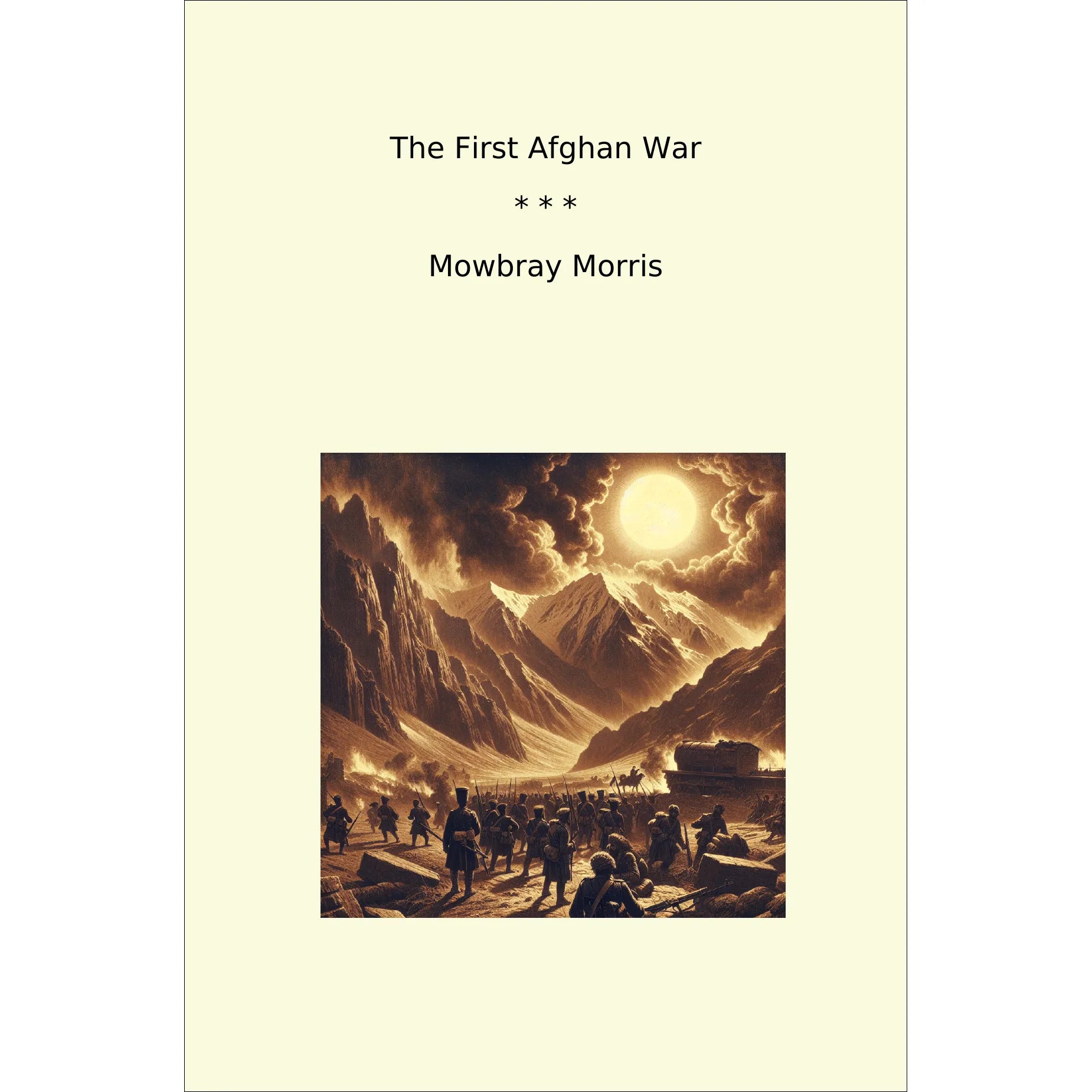 Buy Book The First Afghan War – HeritageReads