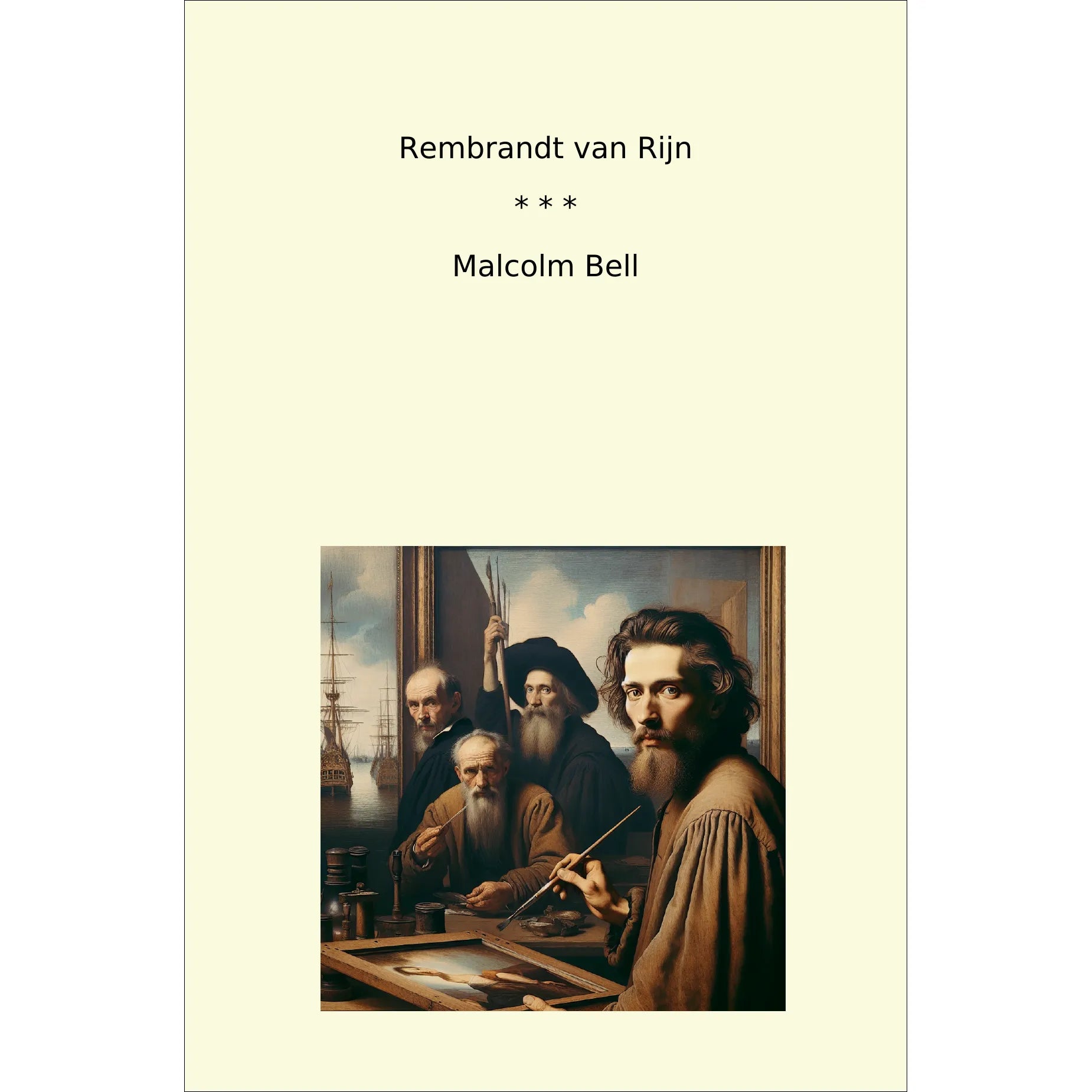 Buy Book Rembrandt van Rijn – HeritageReads