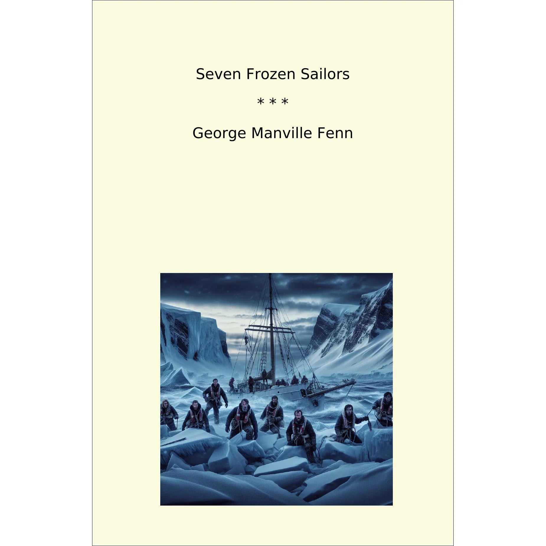 Buy Book Seven Frozen Sailors – HeritageReads