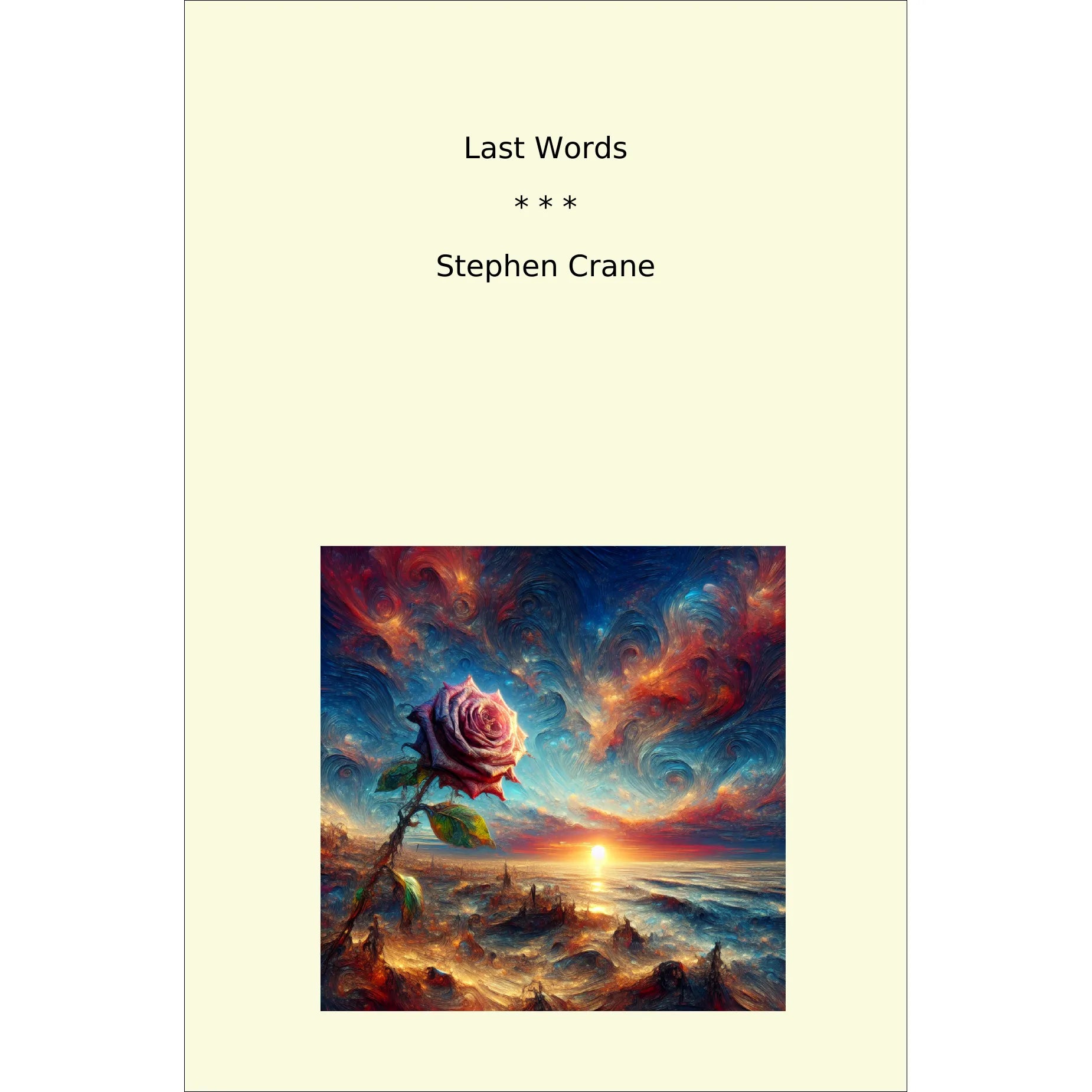 Buy Book Last Words – HeritageReads