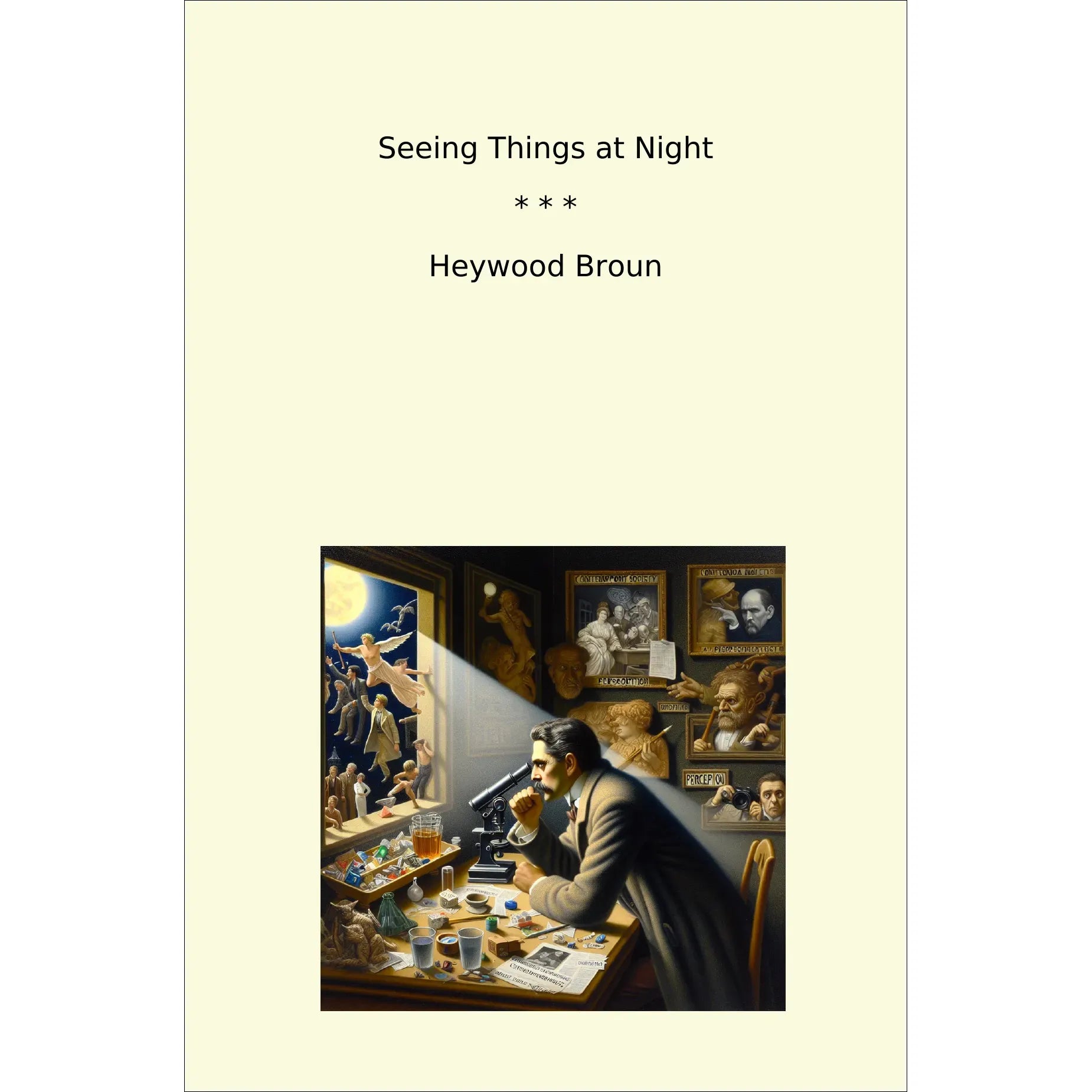 Buy Book Seeing Things at Night – HeritageReads