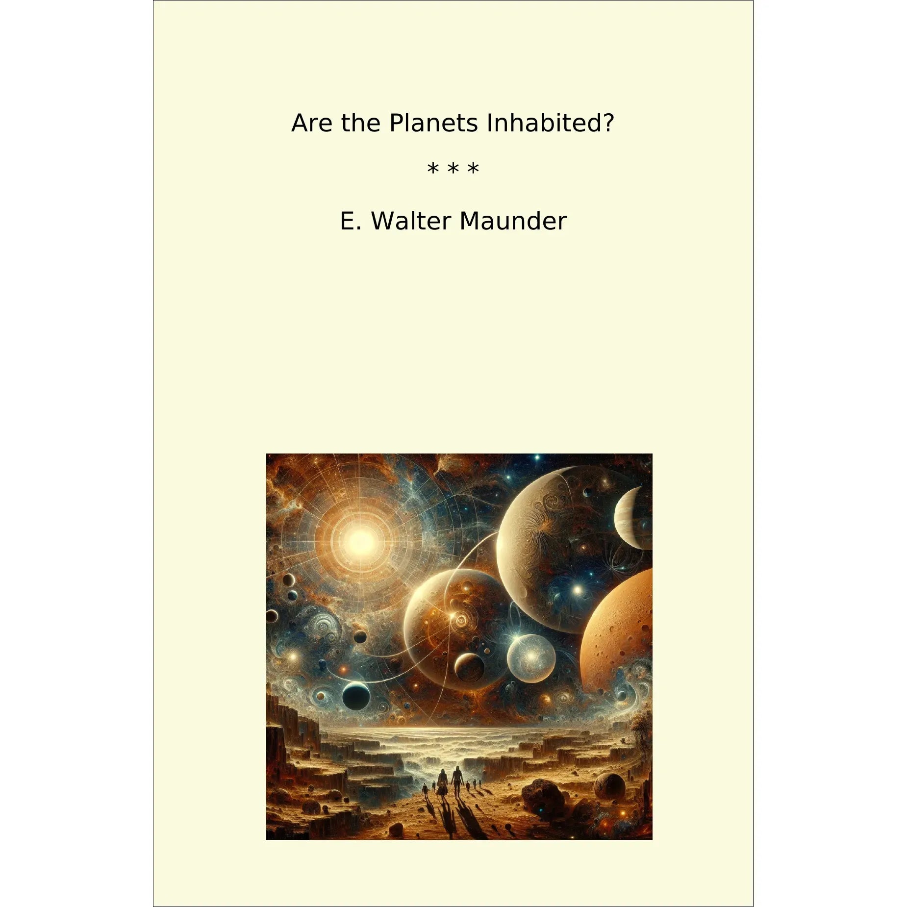 Buy Book Are the Planets Inhabited? – HeritageReads