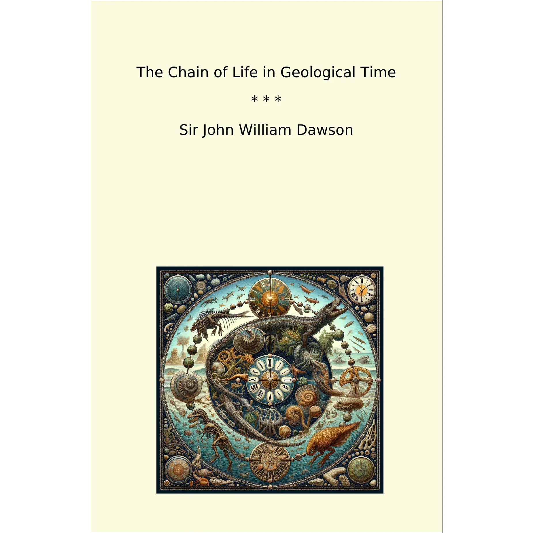 Buy Book The Chain of Life in Geological Time – HeritageReads