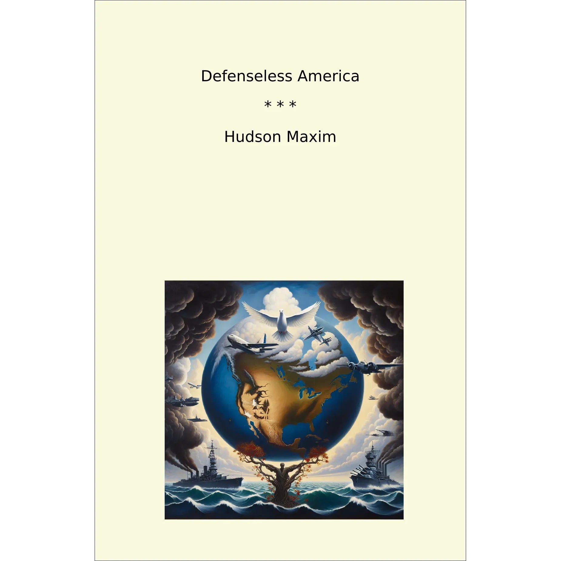 Buy Book Defenseless America – HeritageReads