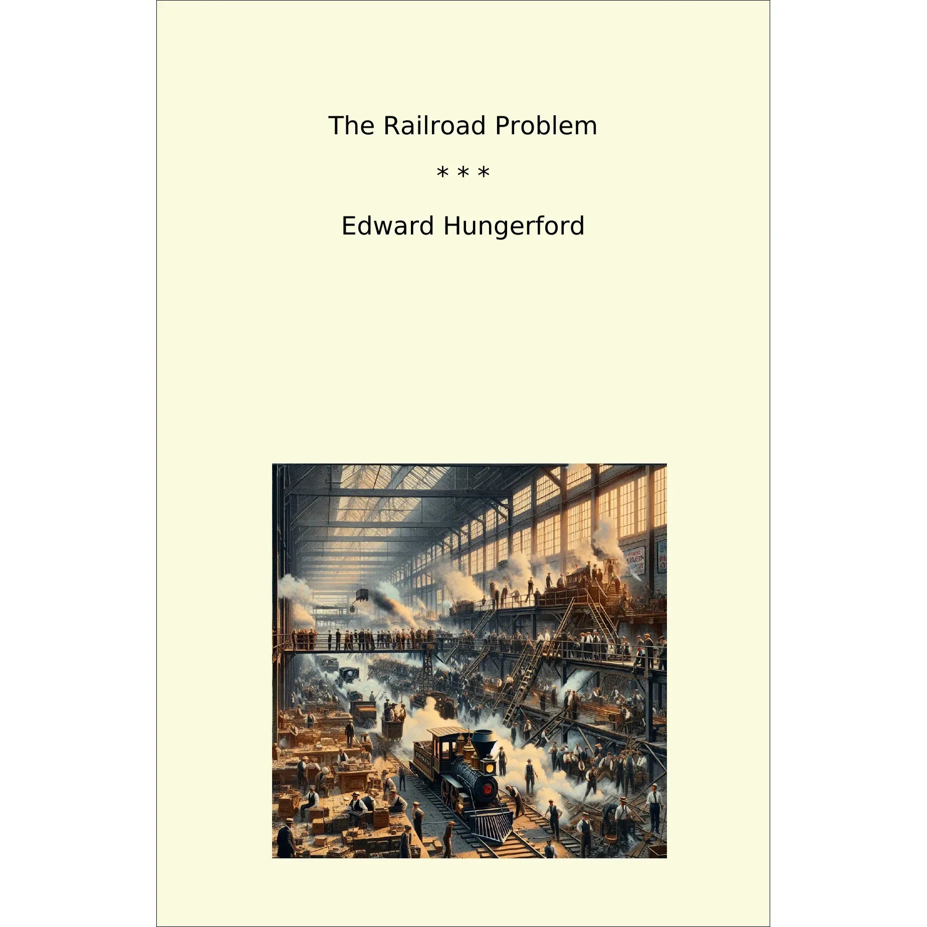 Buy Book The Railroad Problem – HeritageReads