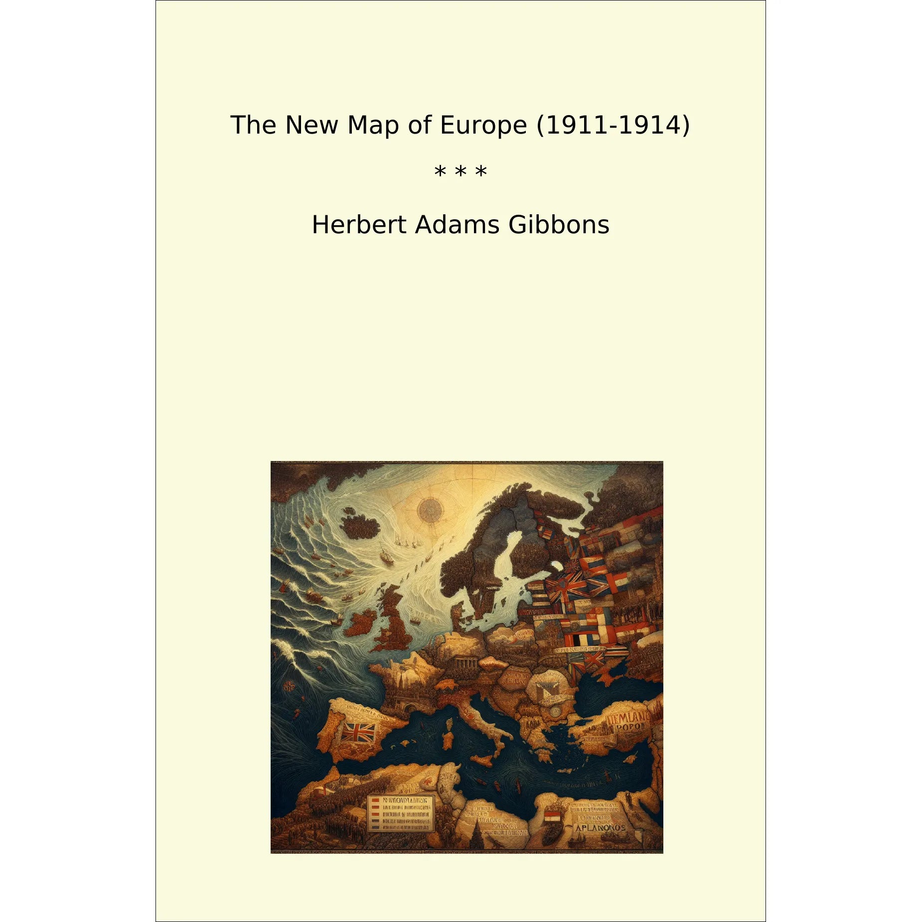 Buy Book The New Map of Europe (1911-1914) – HeritageReads