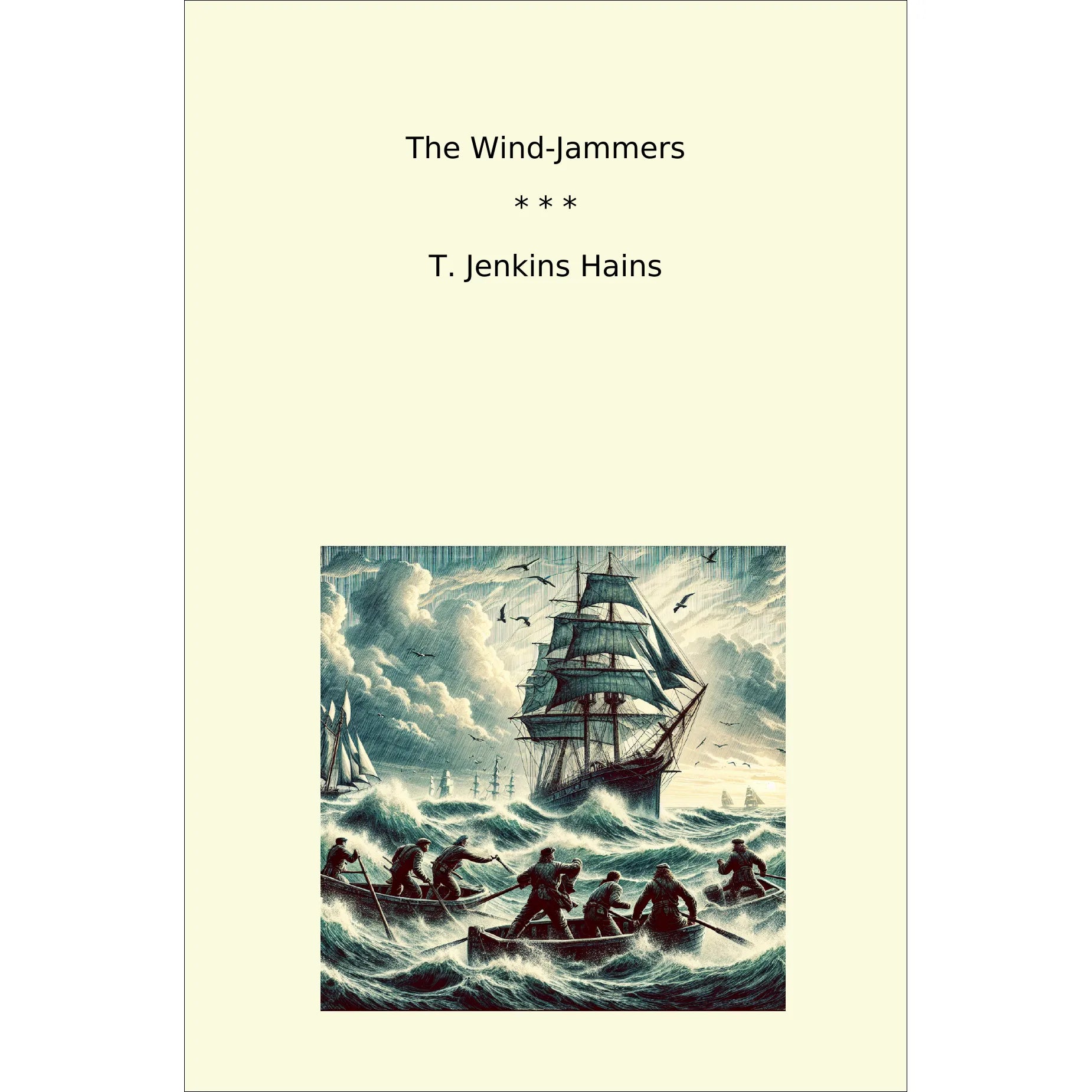 Buy Book The Wind-Jammers – HeritageReads